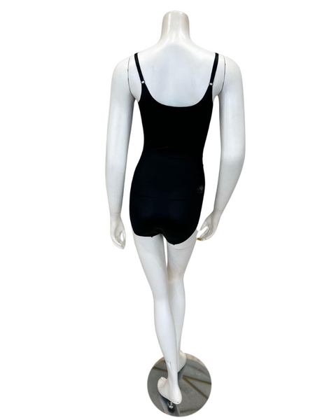 Chantelle 3508 Black Basic Shaping Open Bust Bodysuit – myselflingerie.com