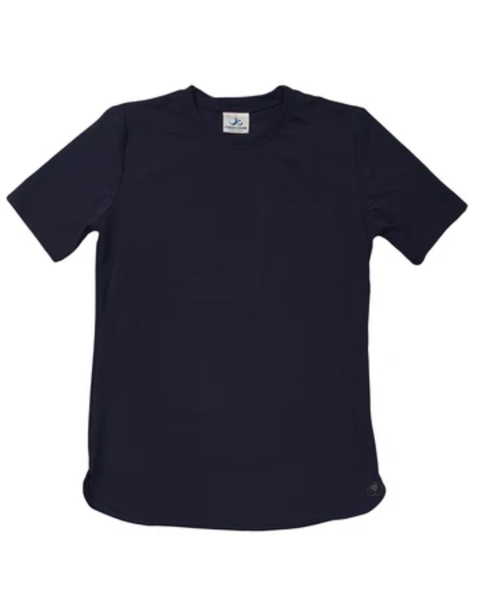 Undercover Waterwear SST-N Short Sleeve Navy Swim Top – myselflingerie.com