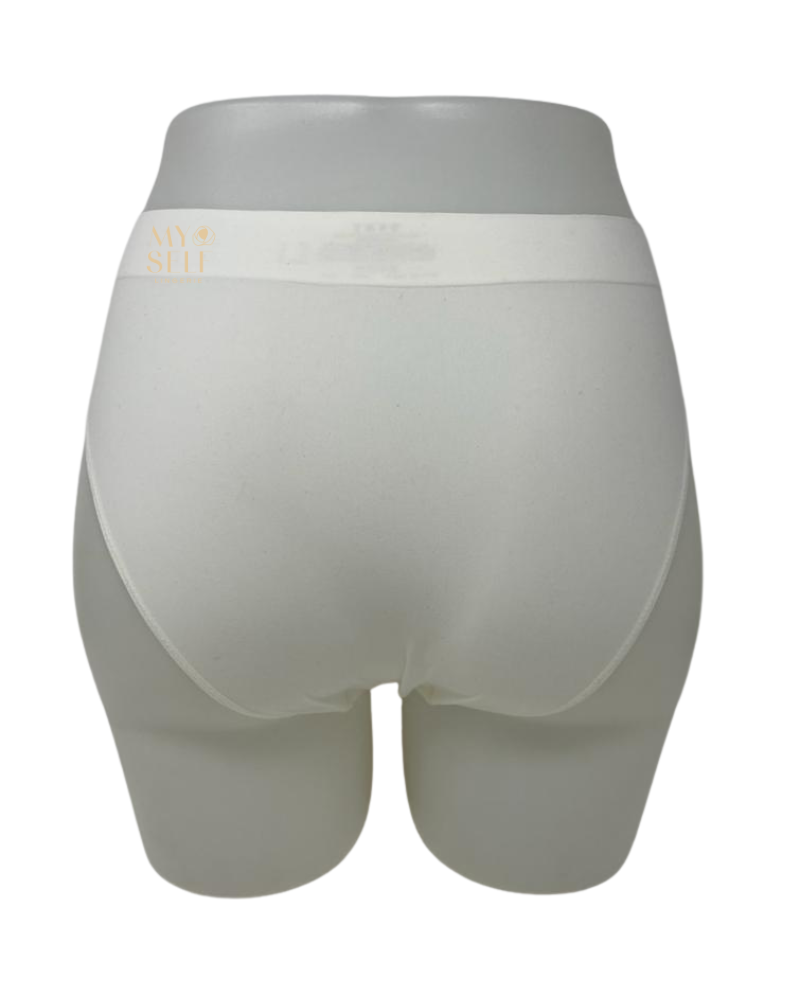 DKNY DK5017 White Poplin Seamless DKNY Modal Bikini – myselflingerie.com